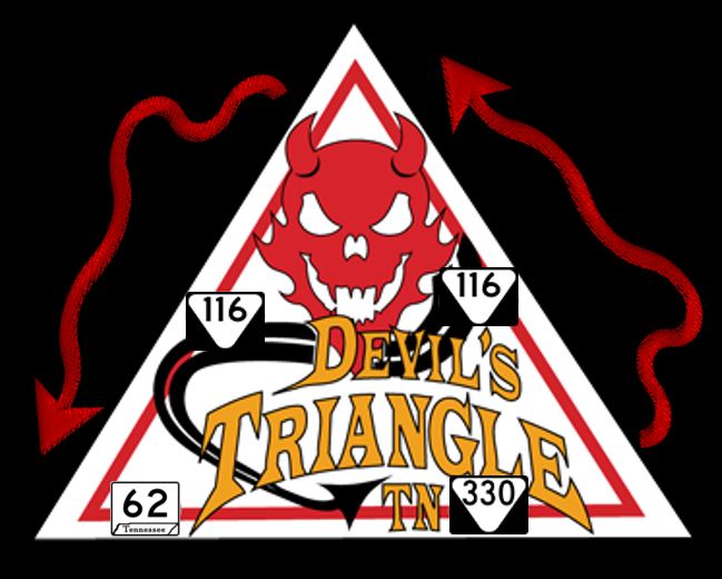 Devil's Triangle - (New River Highway to Frost Bottom Road) | Route Ref ...